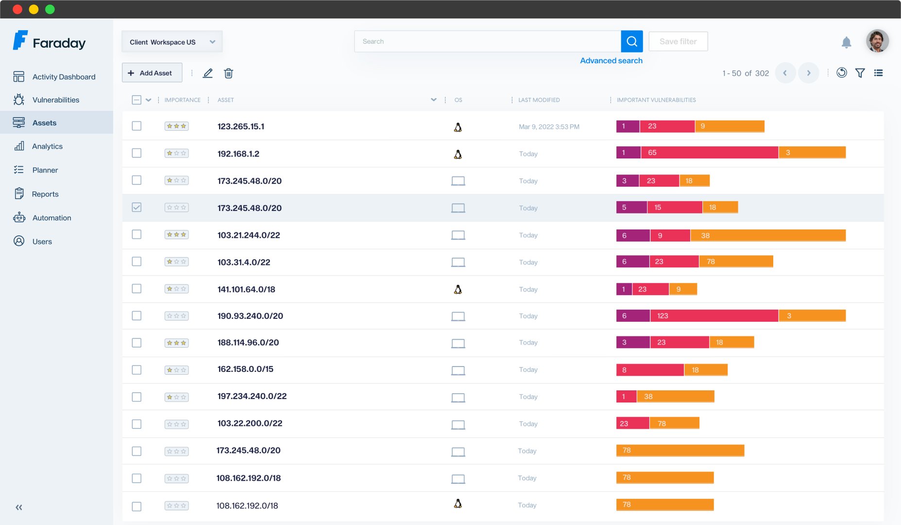 Faraday - Quick Tour