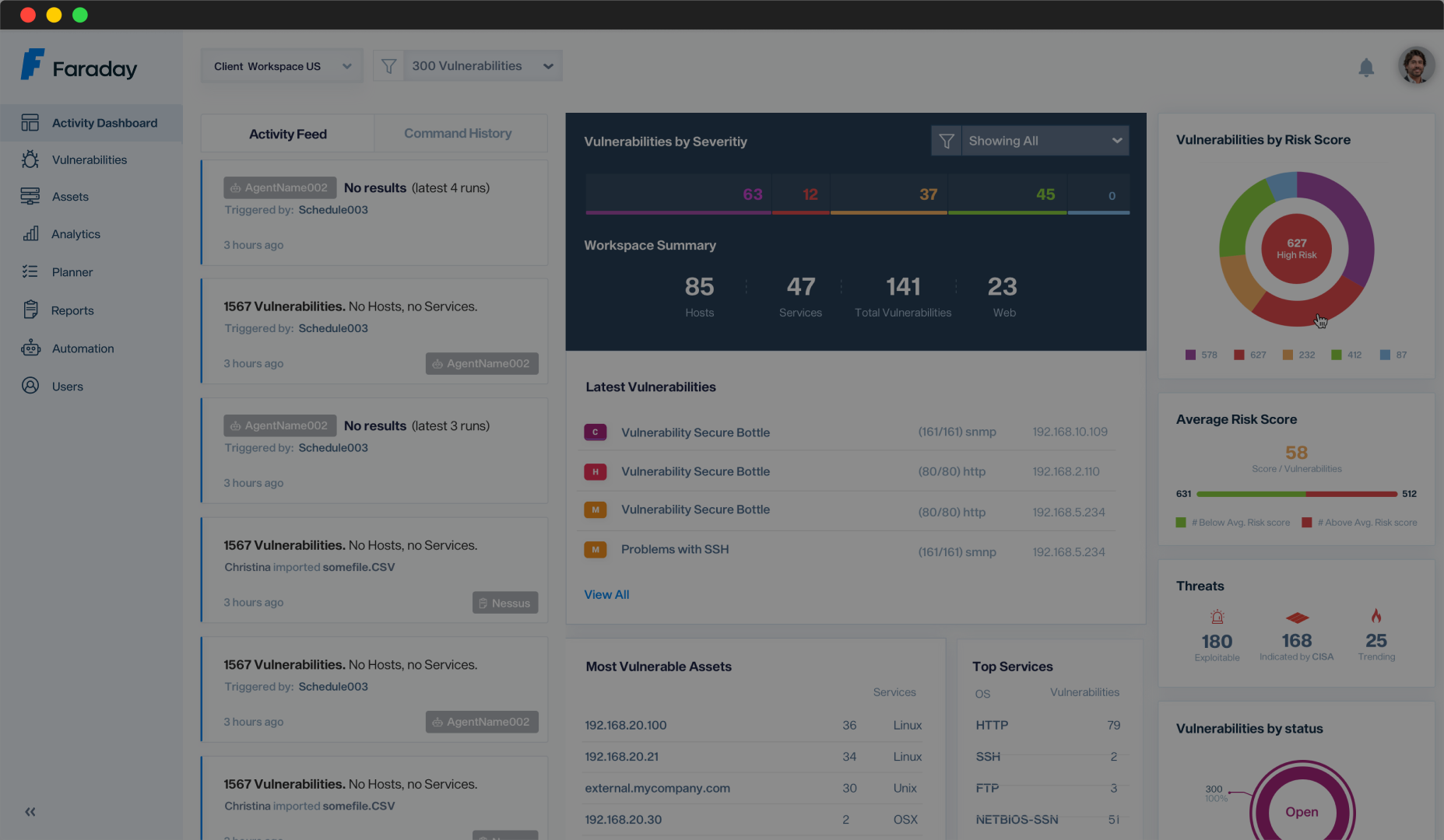 Faraday - Quick Tour