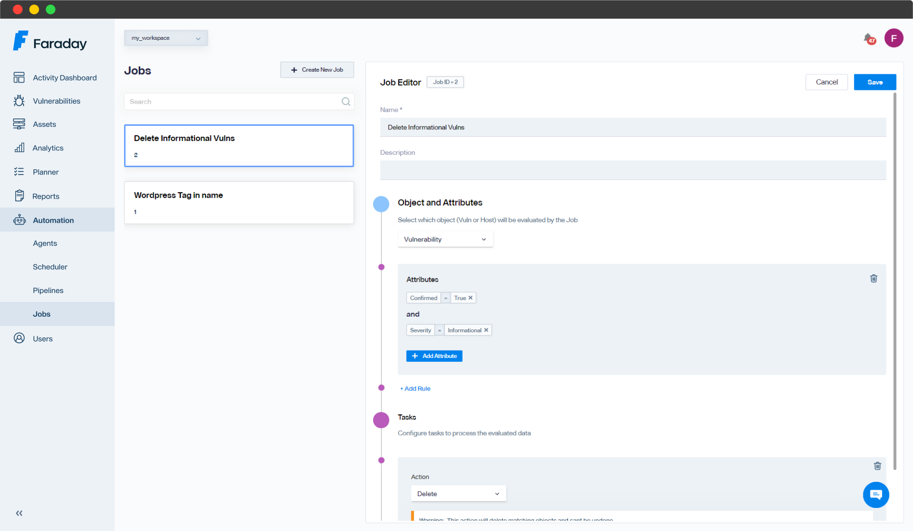 Faraday - Quick Tour