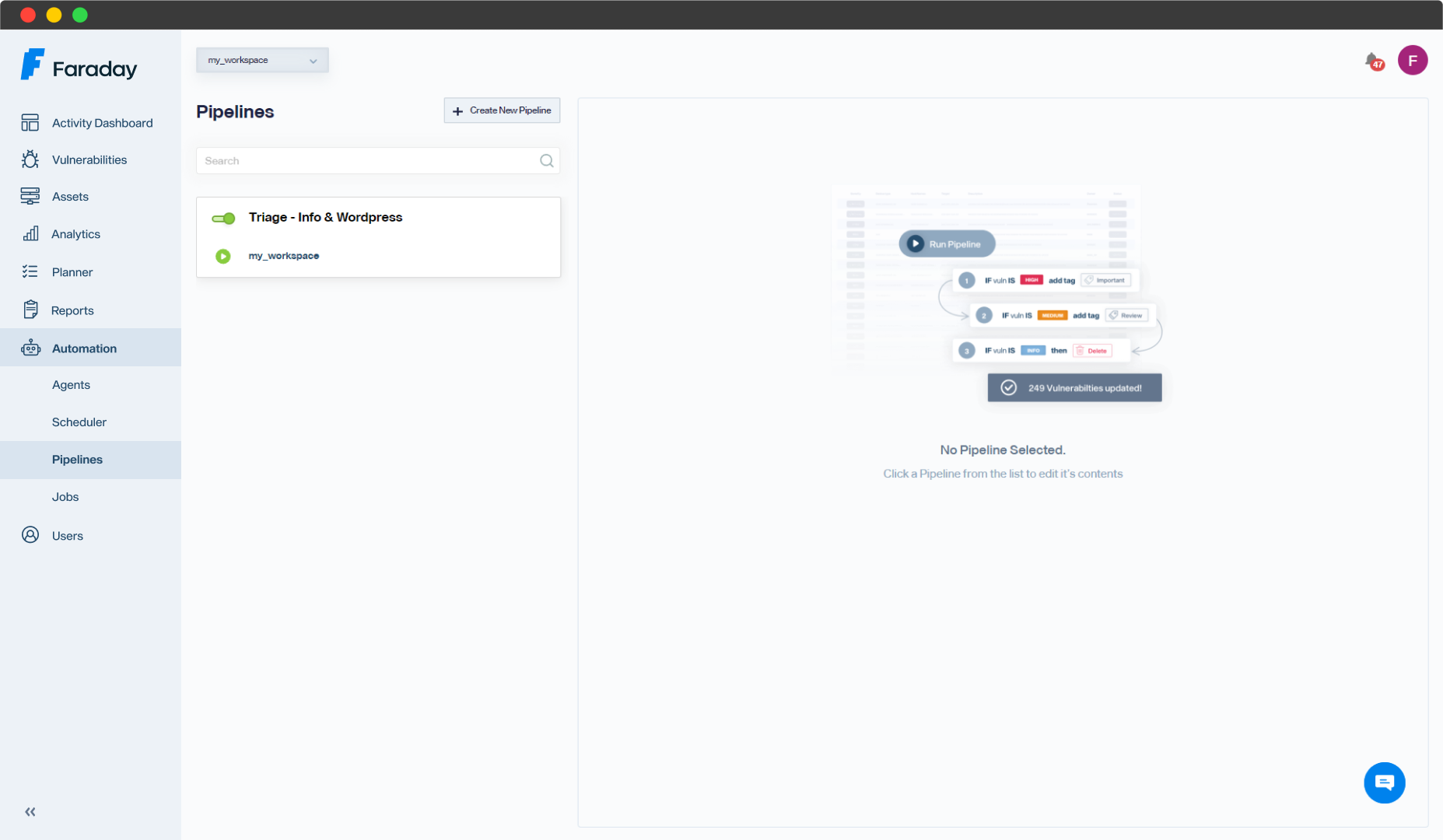 Faraday - Quick Tour